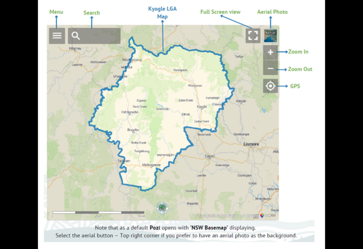 Kyogle Council launches new free online community map